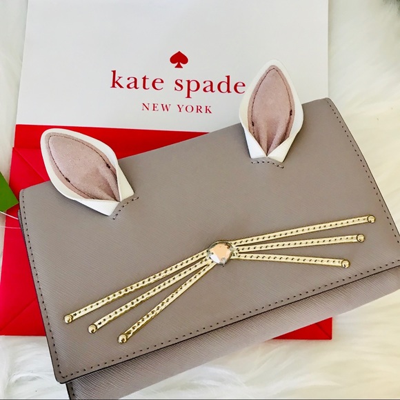 kate spade | Bags | Rabbit Winni Hop To It Nouveaux Kate Spade Bunny ...